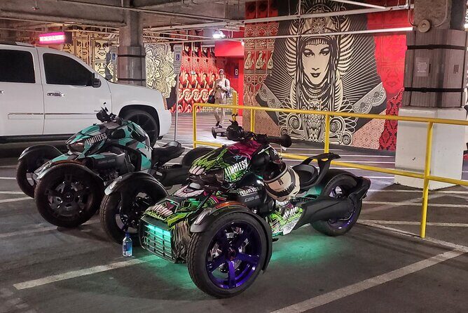 Self-Guided Las Vegas Trike tour on a CanAm Trike - Authenticity and Customer Satisfaction