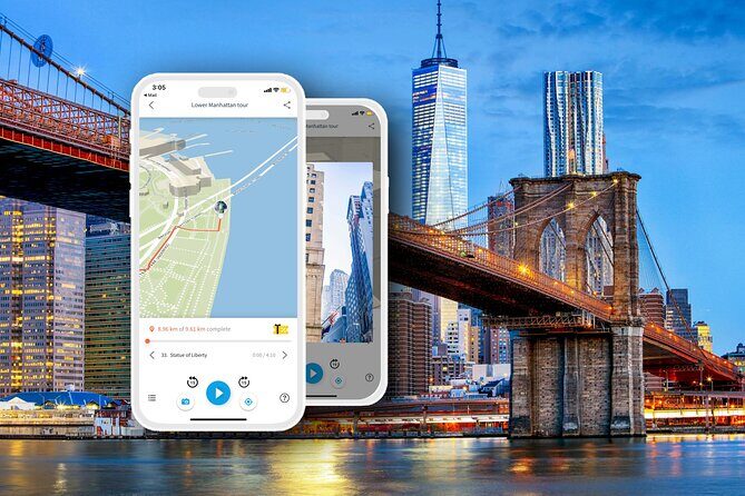 Self Guided Walking Audio Tour of Lower Manhattan, New York - Discovering Lower Manhattan at Your Own Pace