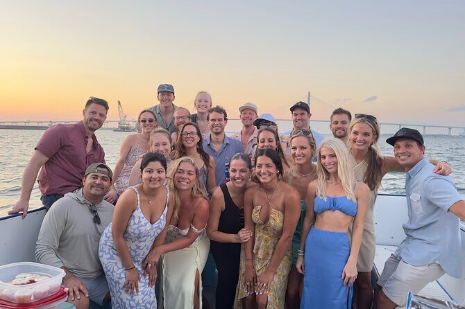 Semi Private Party Boat Cruise Shem Creek to Charleston Harbor - Key Points