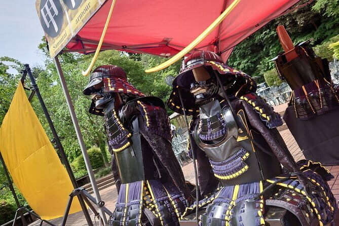 Sendai Castle Armor Experience - Key Points: