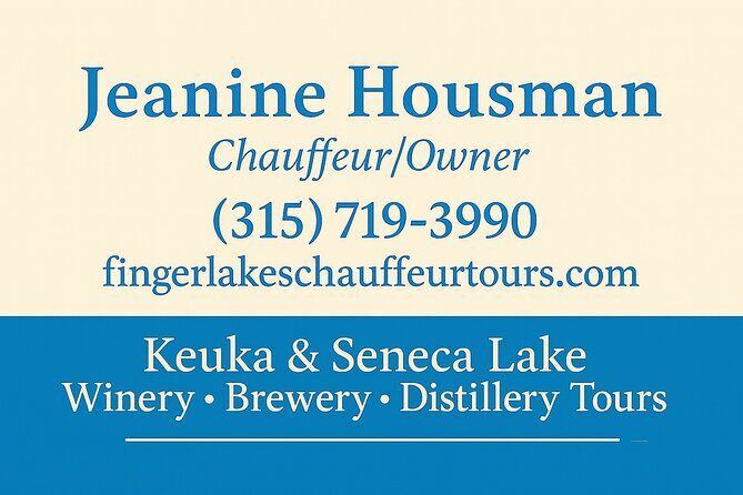 Seneca Lake Wine Tour - Customizable - Who Is This Tour Best Suited For?