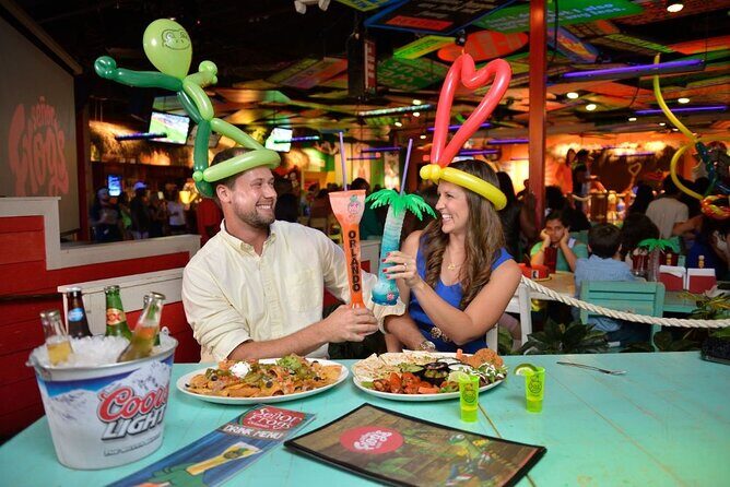 Señor Frog´s Party Pass With Drinks And Food - Key Points