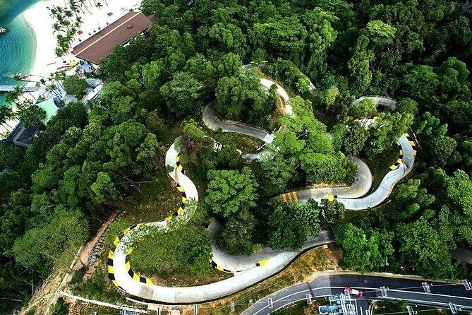 Sentosa Cable Car Luge Skyride SkyHelix Wings Show - Key Points
