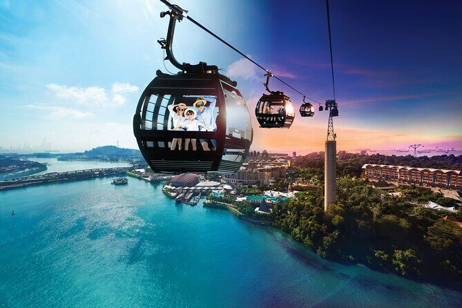 Sentosa Experiential + Roundtrip Transfers - The Cable Car: First Impressions and Scenic Wonders