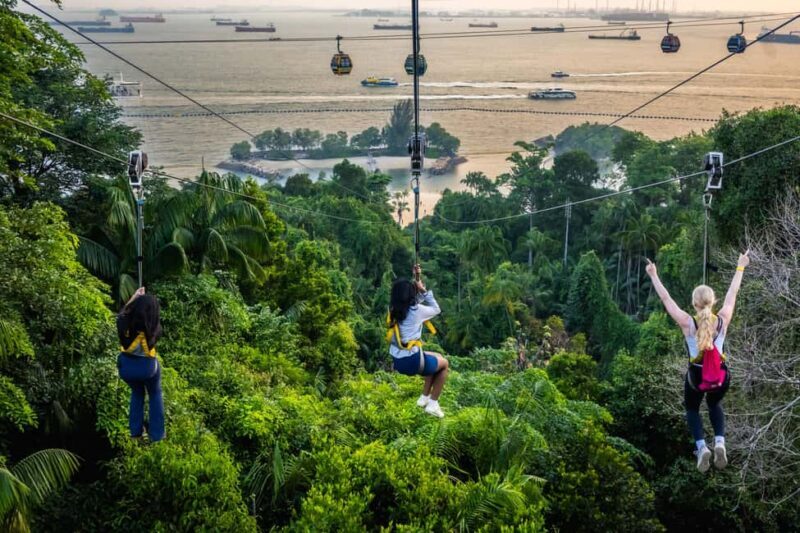 Sentosa Island: Ticket to Mega Adventure Park - Key Points