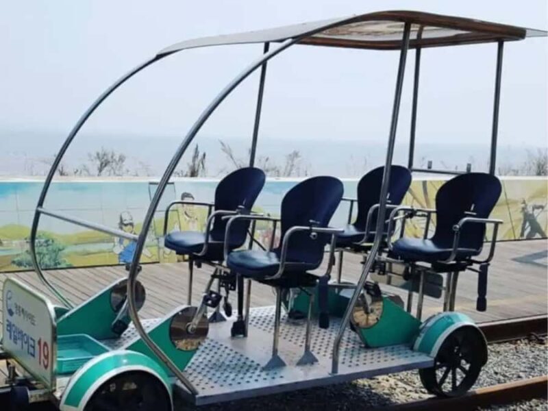 Seoul: Coastal Rail Bike, Sorae Park and Fairytale Village - Exploring the Coastal Rail Bike Experience