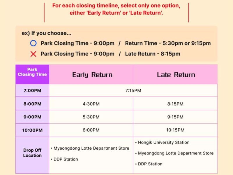 Seoul: Everland Theme Park Round Trip Shuttle Bus - What to Expect from the Visit to Everland