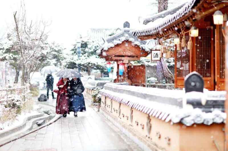 Seoul: Jeonju Hanok Village & Daedunsan Snowy Nature Tour - Key Points