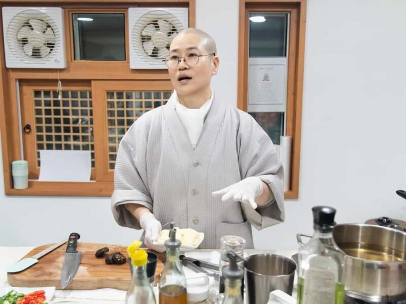 Seoul: Korean Buddhist Temple Food Cooking Class With a Monk - What’s Included and What’s Not