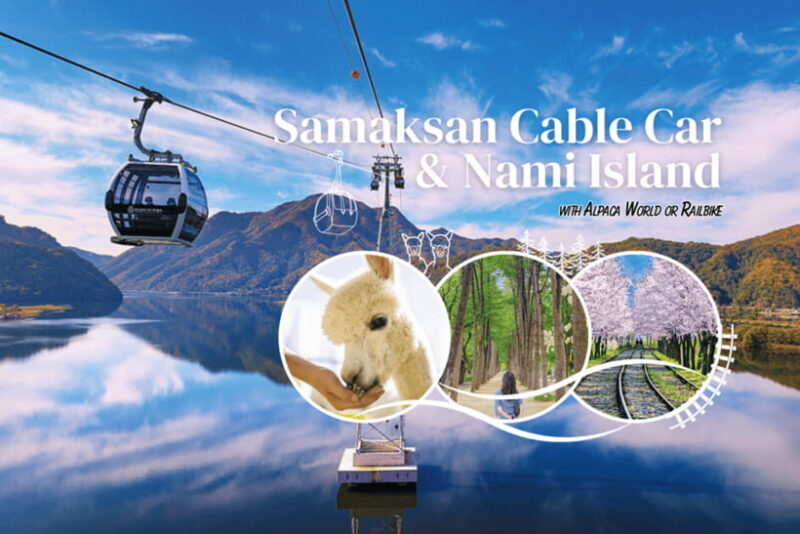 Seoul: Samaksan Cable Car & Nami with Alpaca World/Railbike - A Full Breakdown of the Experience