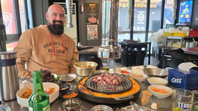 Seoul Temple & Starfield Library Gangnam K-BBQ - A Walk Through the Heart of Gangnam: Temples, Libraries, and Food