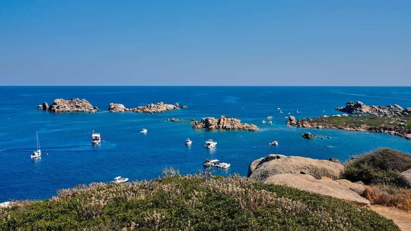 Serpentara-Punta Molentis rubber boat tour with snorkeling - Overview of the Experience