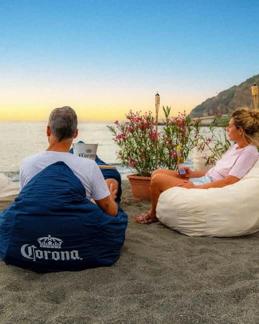 Sestri Levante: Sunset aperitif by the sea. - The Value of This Experience