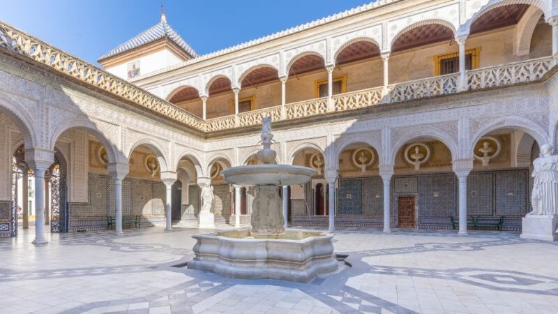 Seville: Casa de Pilatos Ground Floor Entry Ticket - Exploring the Gardens and Outdoor Spaces
