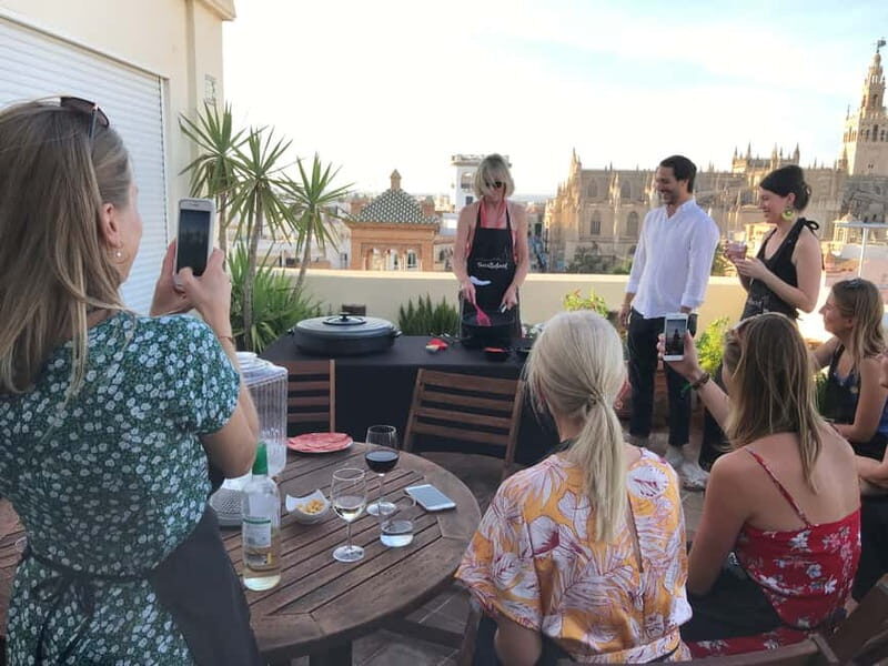 Seville: Private Paella Cooking Class with Cathedral Views - What Reviewers Say