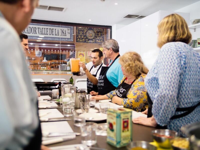 Seville: Spanish Cooking Class with Dinner - Authenticity and Atmosphere