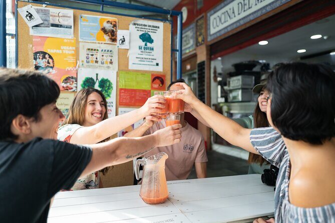 Seville Vegan Tapas Food and Market Walking Tour - Key Points