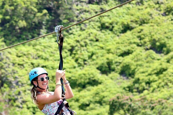 Shaka Zipline: 5 Line Zipline Tour (60 - 260 lbs) - The Itinerary in Detail