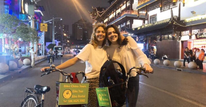 Shanghai: 4-Hour Nightlife Adventure & Tasting Bike Tour - Key Points