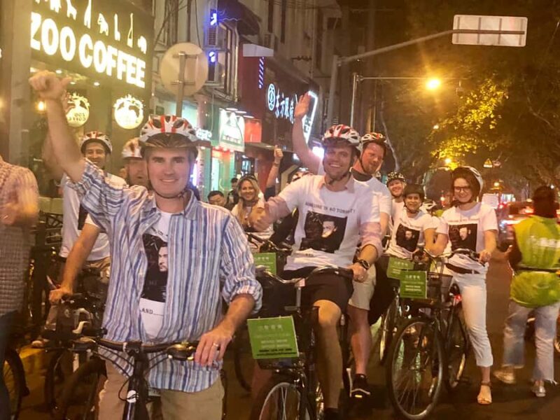 Shanghai Charming Night Small Group Bike Tour - Authenticity and Authentic Experiences