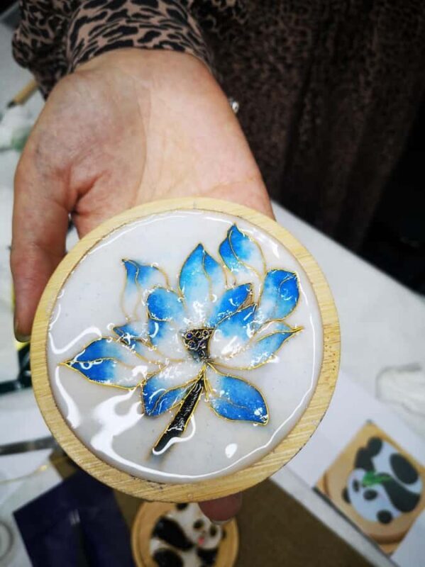 Shanghai: Cloisonné Enamel Coaster Workshop - A Closer Look at the Cloisonné Enamel Coaster Workshop