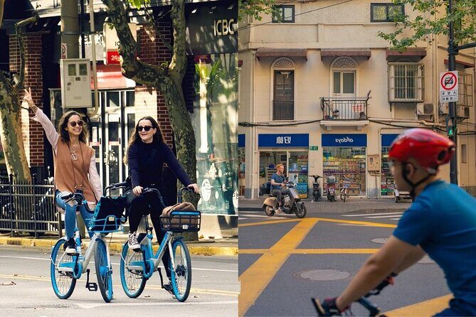 Shanghai French Concession Bike Tour with Food Tasting - Discovering the Hidden Fazang Temple