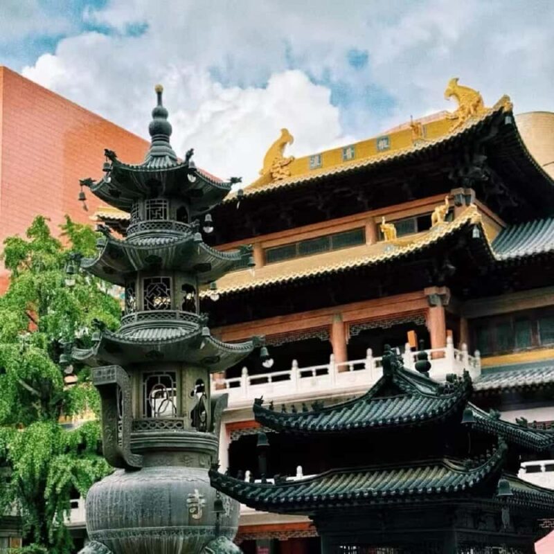 Shanghai: Jing'an Temple Ticket: Make Your Wish Come True - The Underground and Cultural Experience