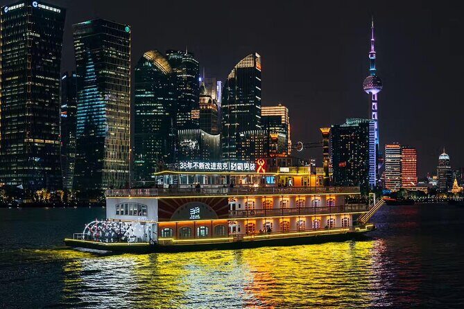 Shanghai Night River Cruise Tour with Xinjiang Style Dining Experience - The Itinerary in Detail