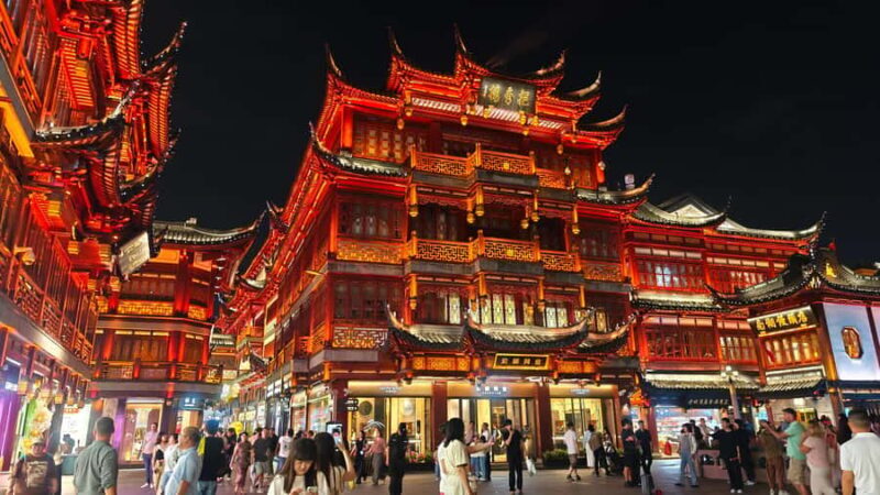 Shanghai Night Tour: Old Town, Local Dinner & Rooftop Bar - FAQ