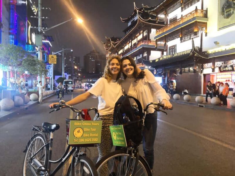 Shanghai: Nightlife Adventure and Tasting Bike Tour - Key Points