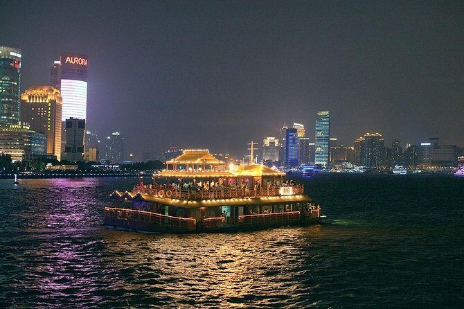 Shanghai Private Night Tour with Huangpu River Cruise, the Bund and Xintiandi - Start with the Huangpu River Cruise — The Showstopper