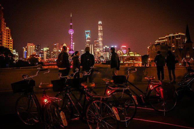 Shanghai Small-Group Night Tour by Bike - Key Points