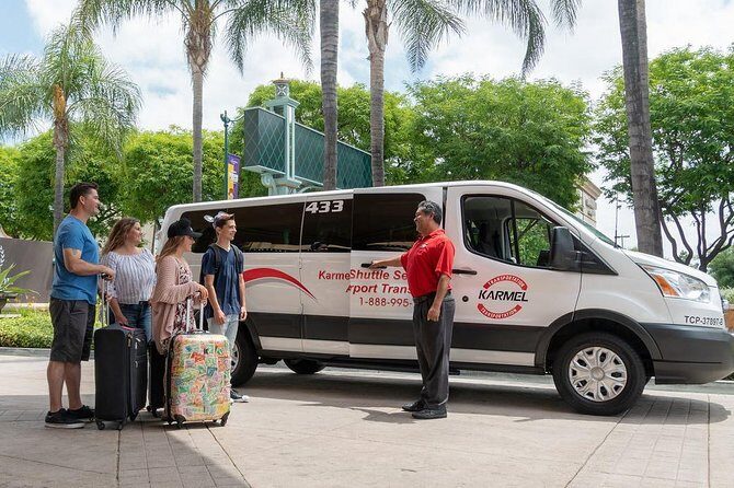 Shared Airport Arrival Transfer: LAX International Airport to Anaheim, Buena Park or Garden Grove - An In-Depth Look at the Shared Airport Transfer