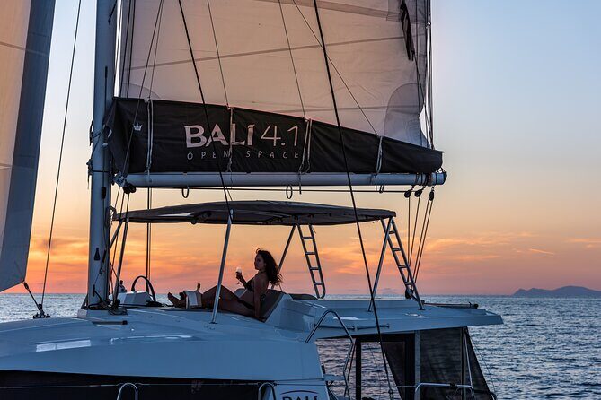 Shared Catamaran Half Day Cruise in Santorini - The Boat and Crew: Comfort and Service