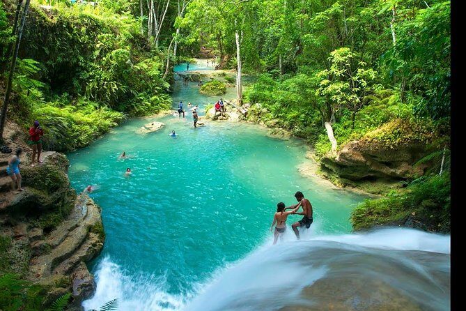 Shared Dunn's River and Blue Hole Tour from Ocho Rios - An Authentic Jamaican Adventure in a Compact Package