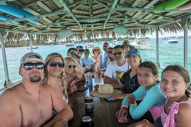 Shared Group Crab Island 4 Hour Tiki Excursion Destin FL - Key Points: