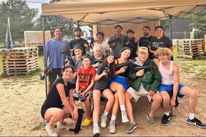 Shared Guided Outdoor Laser Tag Adventure in Colorado - An In-Depth Look at the Outdoor Laser Tag Experience