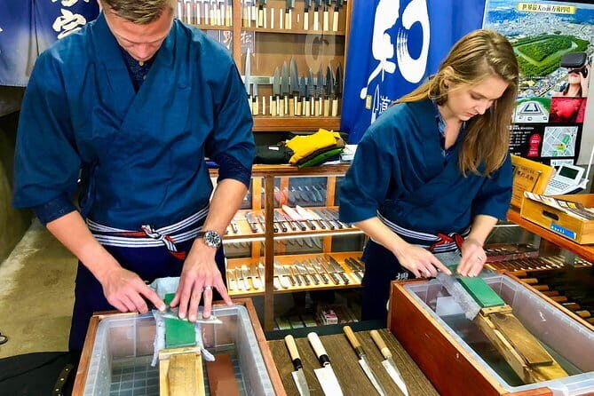 Sharpen Japanese Knives in Osaka - An In-Depth Look at the Osaka Knife-Sharpening Tour