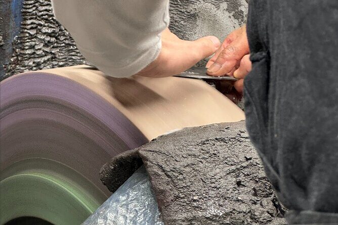 Sharpening your Knife at A Sharpener's Factory in Osaka - Discovering Osaka’s Hidden Craft: A Closer Look