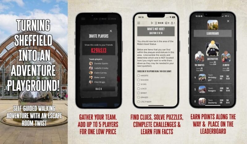 Sheffield: City Walking Tour and Exploration Game - Sheffield: City Walking Tour and Exploration Game – A Practical & Playful City Adventure
