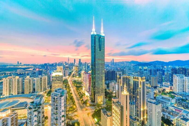 Shenzhen: Diwang Building 69F Observation Deck Entry Ticket - The Multimedia Exhibits: A Glimpse into Shenzhen’s Growth