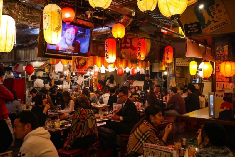 Shibuya Bar Hopping Tour (All-You-Can-Drink + Full Dinner) - FAQs