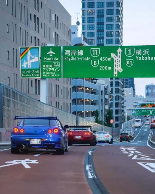 Shibuya City: Daikoku PA GT-R R35, R34, R33 or R32 Tour - Authentic Feedback from Travelers