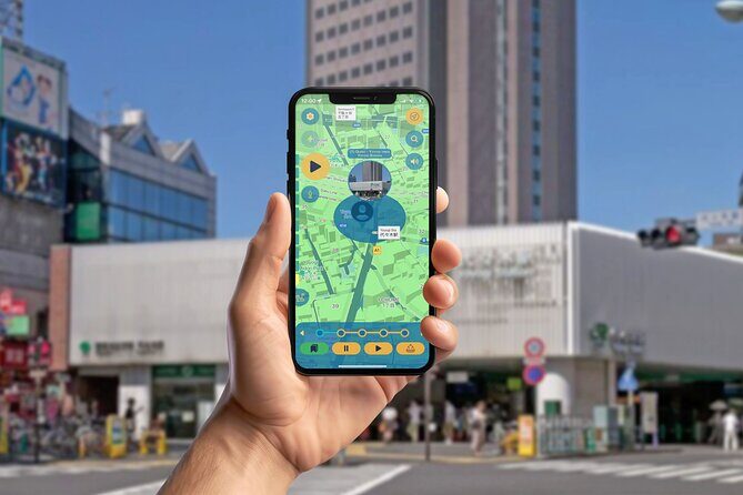 Shibuya Spheres GPS App Walking Tour Mobile Game - Key Points