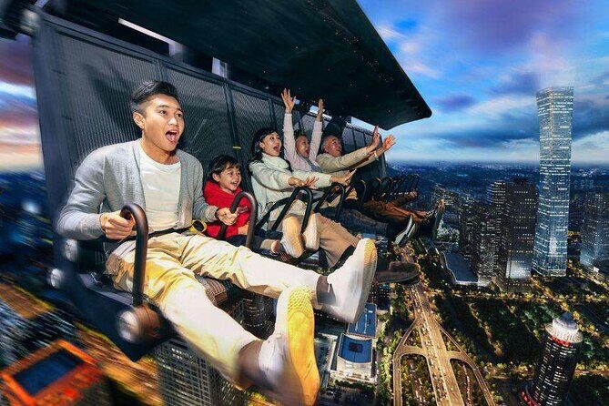 Shijingshan Amusement Park with FlyOver China Experience by Private Transfer - Key Points