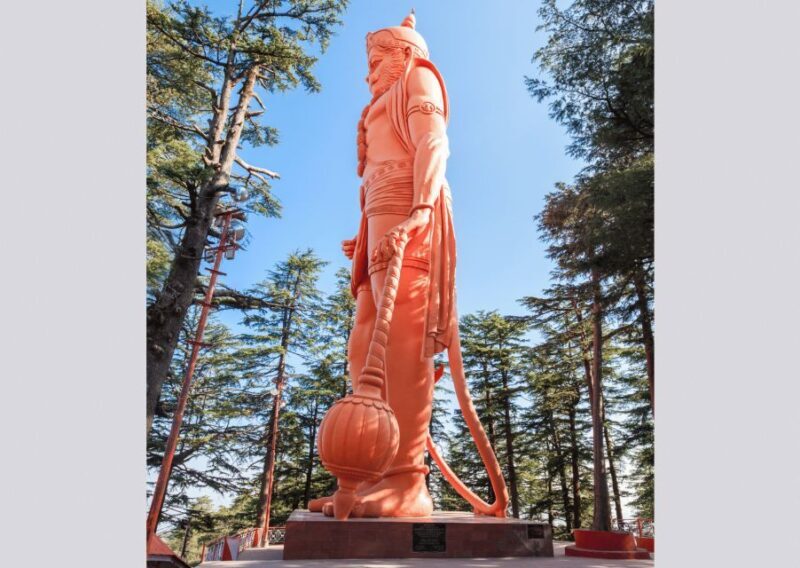 Shimla Nature Walk (3 Hours Guided Trekking Experience) - Visiting the Lord Hanuman Statue