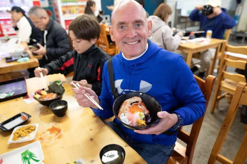 Shiogama: Food Tour, taste fresh Tuna and Japanese Sweets - Sake Tasting at Urakasumi Brewery