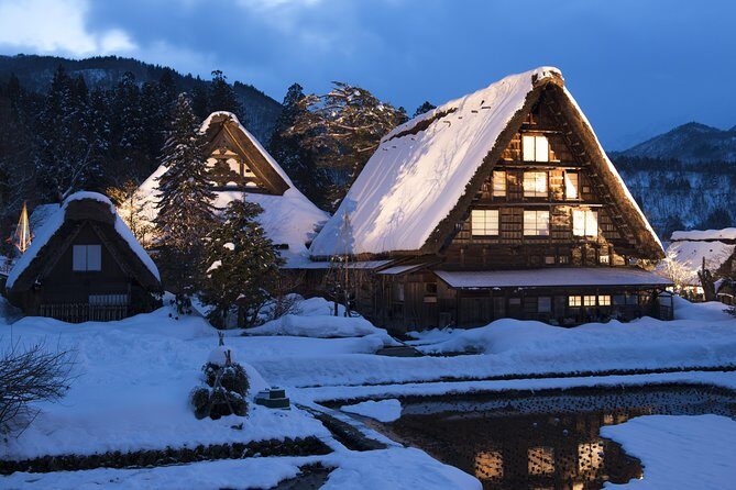Shirakawa-go Minkaen Light Up & Hida Takayama from Nagoya - Key Points