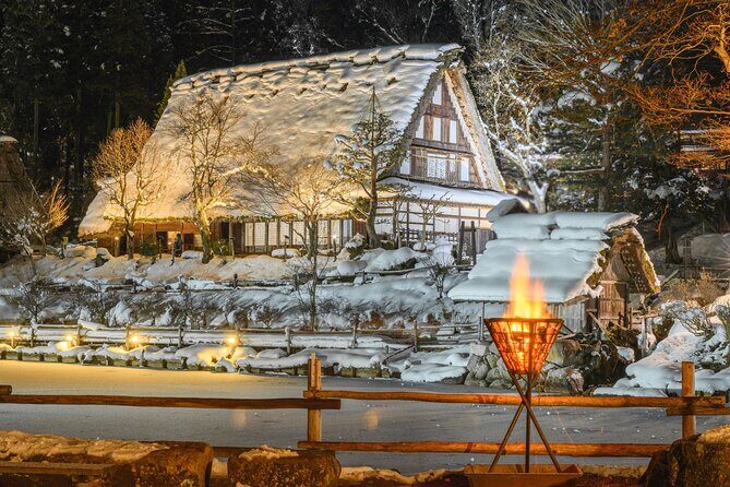 Shirakawago Stay!Hida Light Up, Snow Play 2Days Tour from Nagoya - Key Points