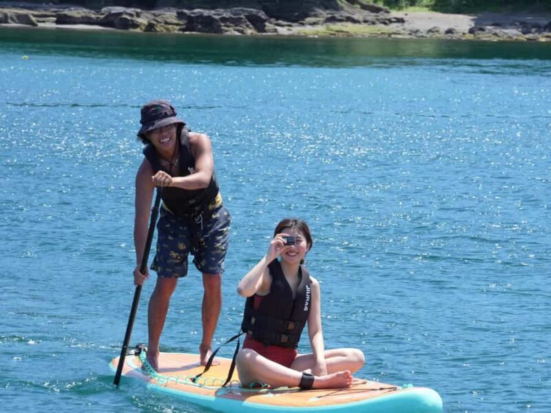 Shnan: Private Cruise with SUP and Swimming - An Authentic Coastal Escape Close to Tokyo